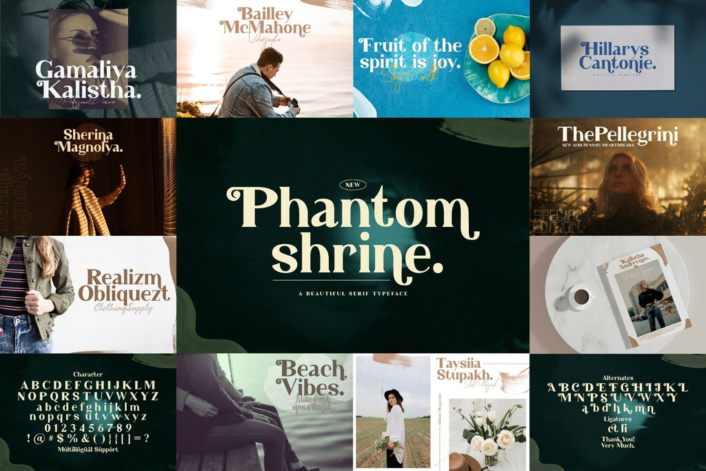 Decorative Serif Font Bundle - So Fontsy