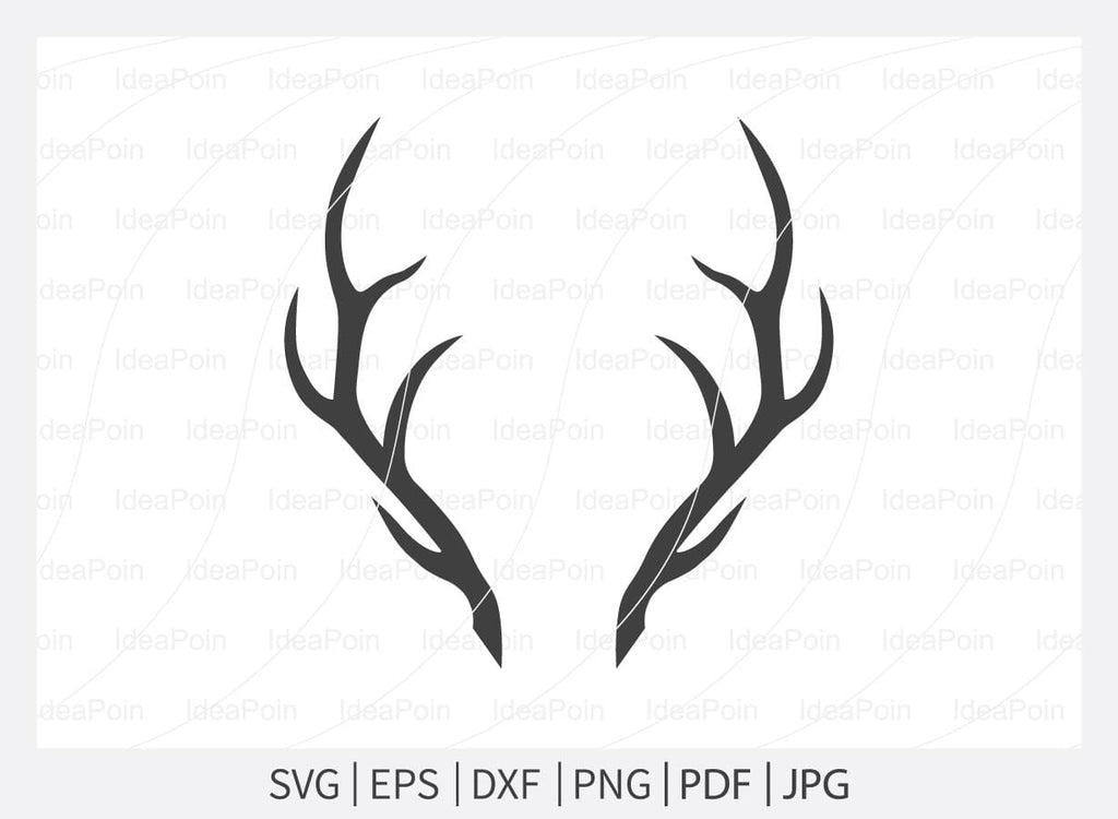 Deer Antlers svg, Deer Antlers, Reindeer Antlers Svg, Antlers svg ...