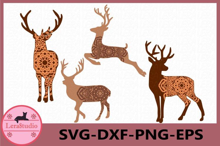 Deer Mandala Svg - So Fontsy