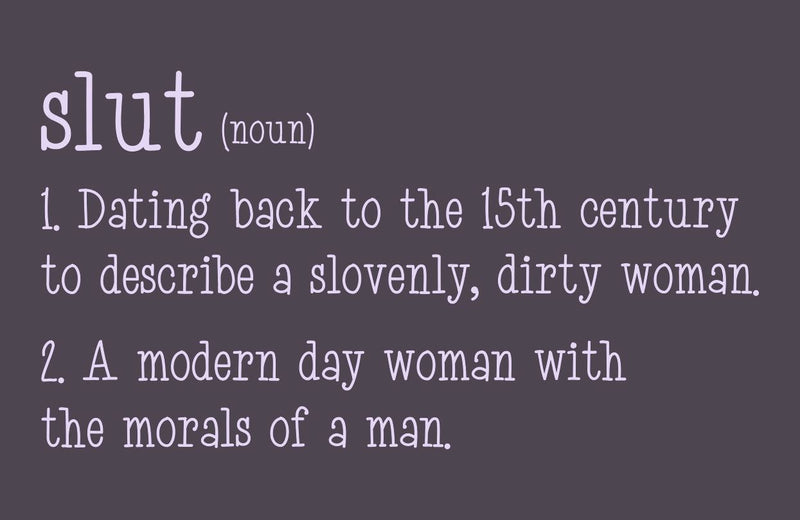 Definition Of A Slut | After Dark Design File - So Fontsy