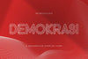 DEMOKRASI - Decorative Display Font - So Fontsy