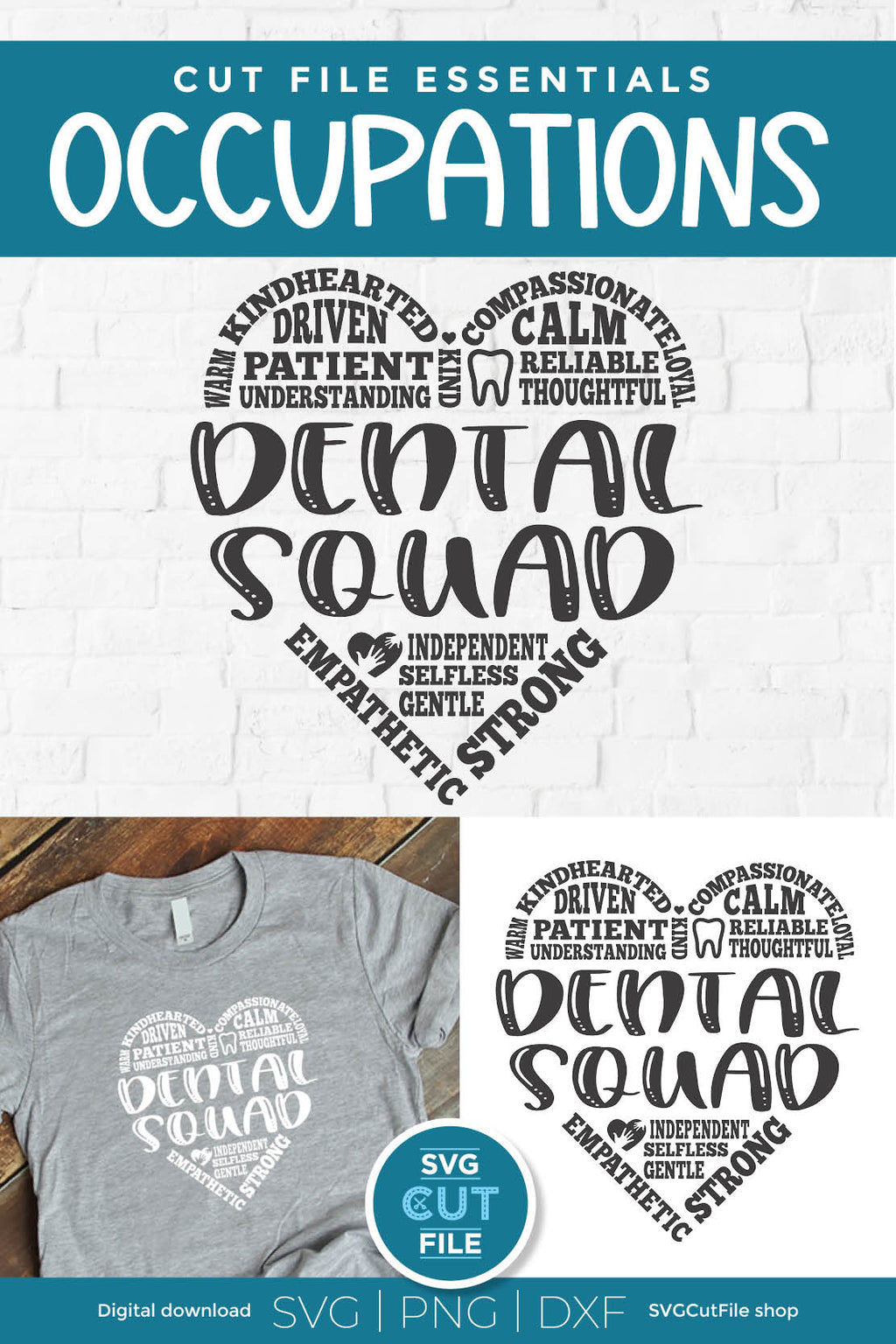 Dental squad svg for the whole team or tribe - So Fontsy