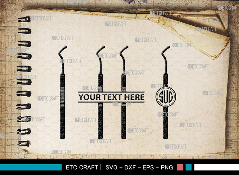 Dentist Monogram, Dentist Silhouette, Dentist SVG, Dental Svg, Tooth ...