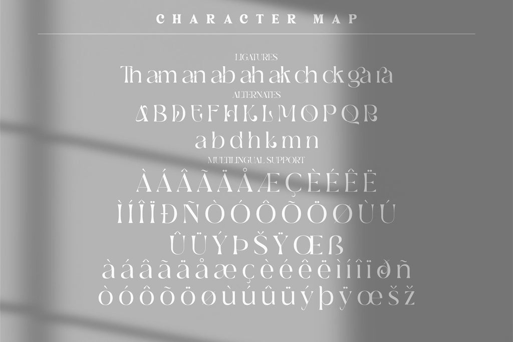 Deraga Typeface - So Fontsy