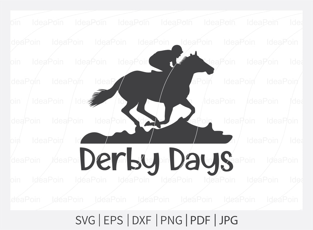 Derby Days SVG File, Talk derby to me Svg, Derby Days Design, Horse ...