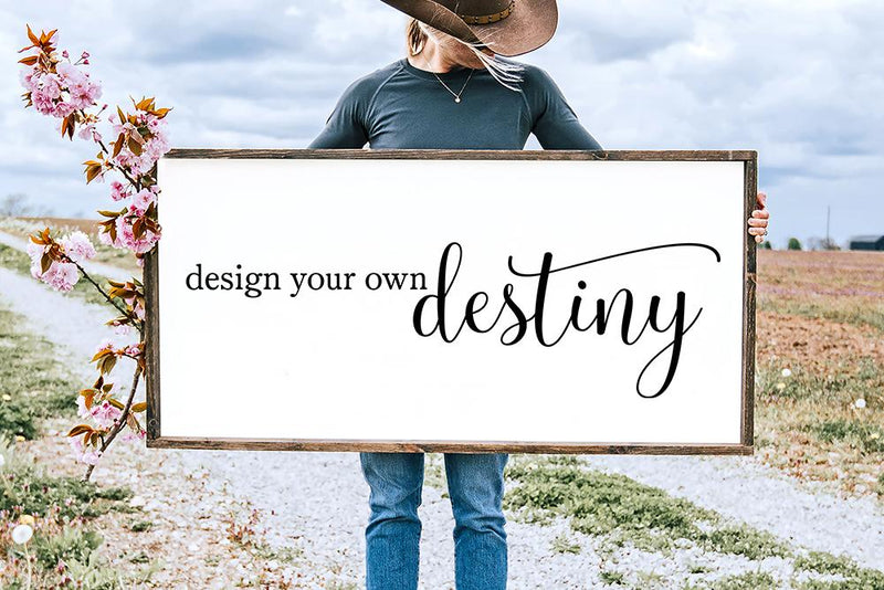 Design Your Own Destiny SVG - So Fontsy