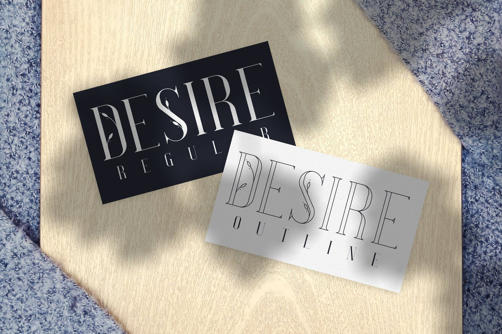 Desire - Luxury Serif Font - So Fontsy