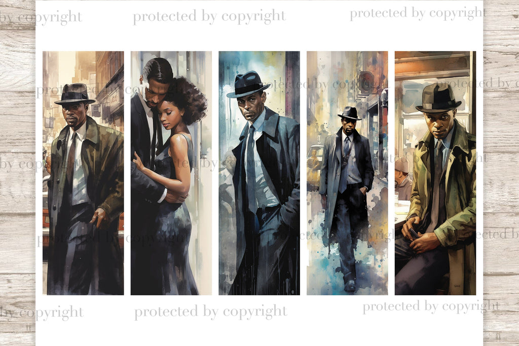 Detective Printable | Bookmark Designs - So Fontsy