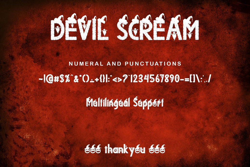 Devil Scream - So Fontsy