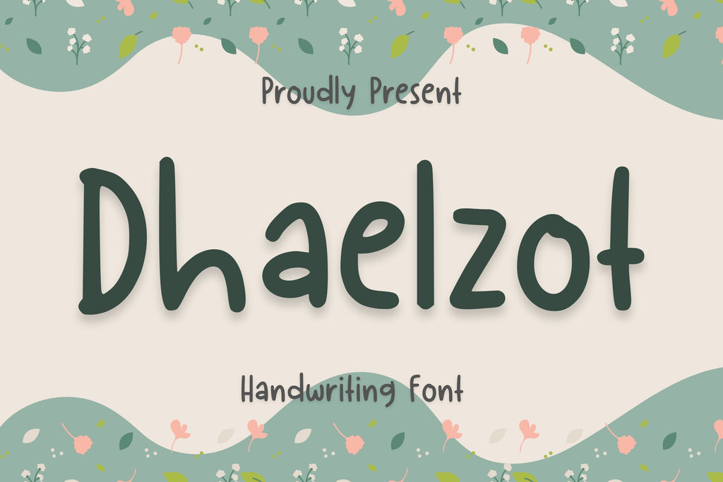 Dhaelzot Handwriting Font - So Fontsy