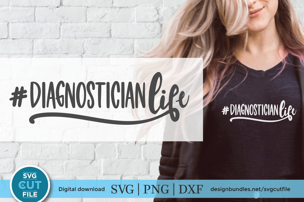 Diagnostician svg, diag svg, school diagnostician, life - So Fontsy