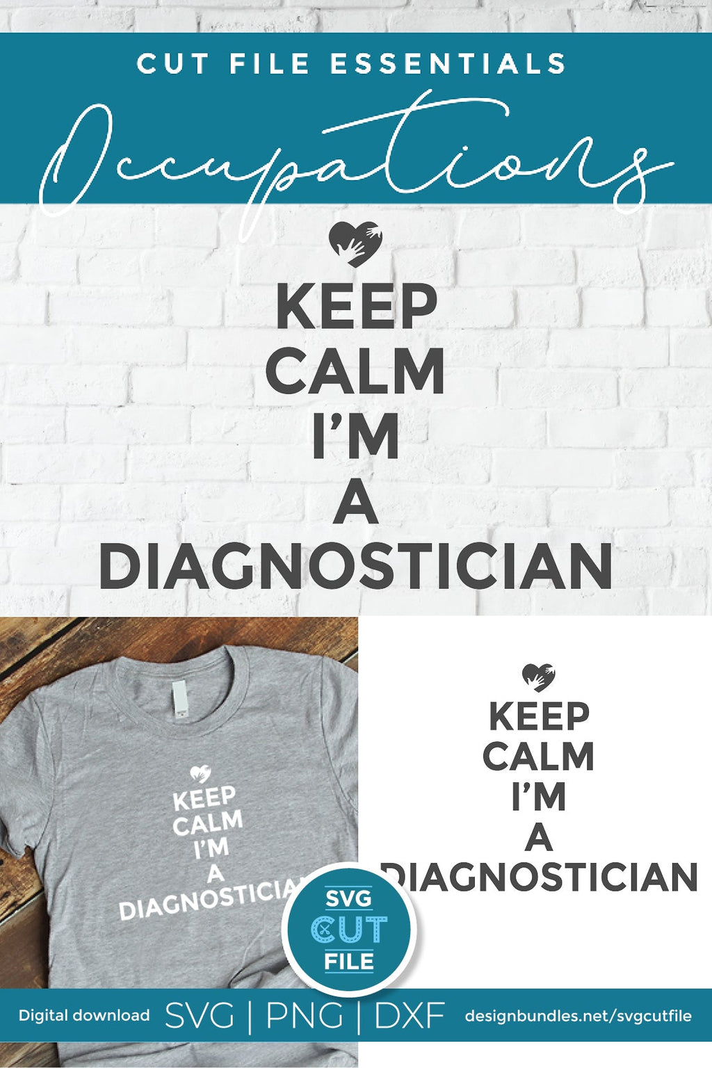 Diagnostician svg, diag svg, school diagnostician - So Fontsy