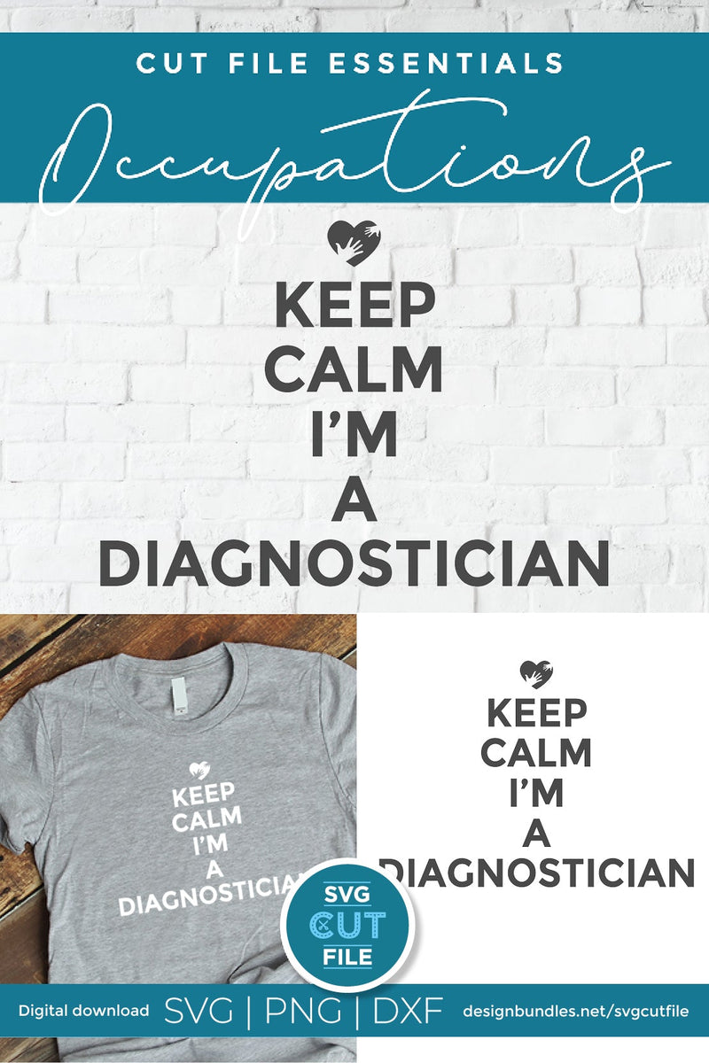Diagnostician svg, diag svg, school diagnostician - So Fontsy