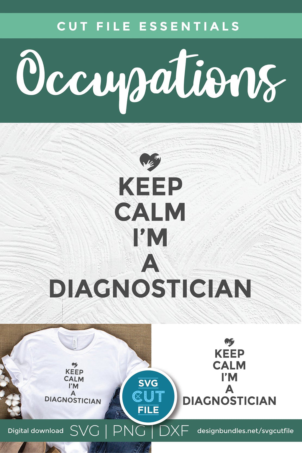 Diagnostician svg, diag svg, school diagnostician - So Fontsy