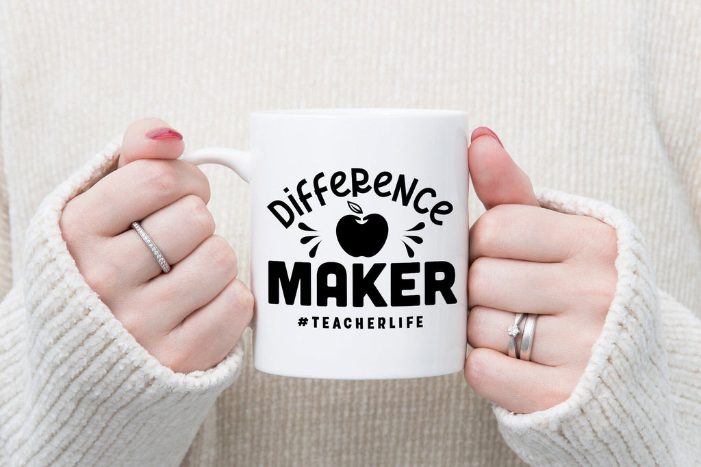 Difference Maker SVG - Teacher SVG - So Fontsy