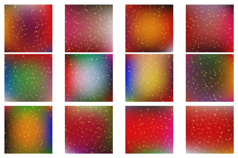 Digital Paper gradient Christmas and glitter background - So Fontsy