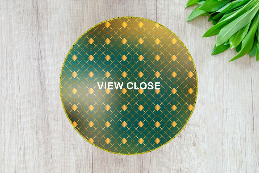 Digital paper Grid pattern and gradient green background - So Fontsy