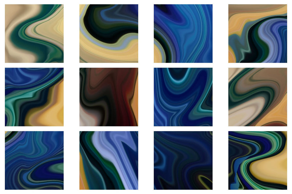 Digital Paper wave texture and gradient color background - So Fontsy