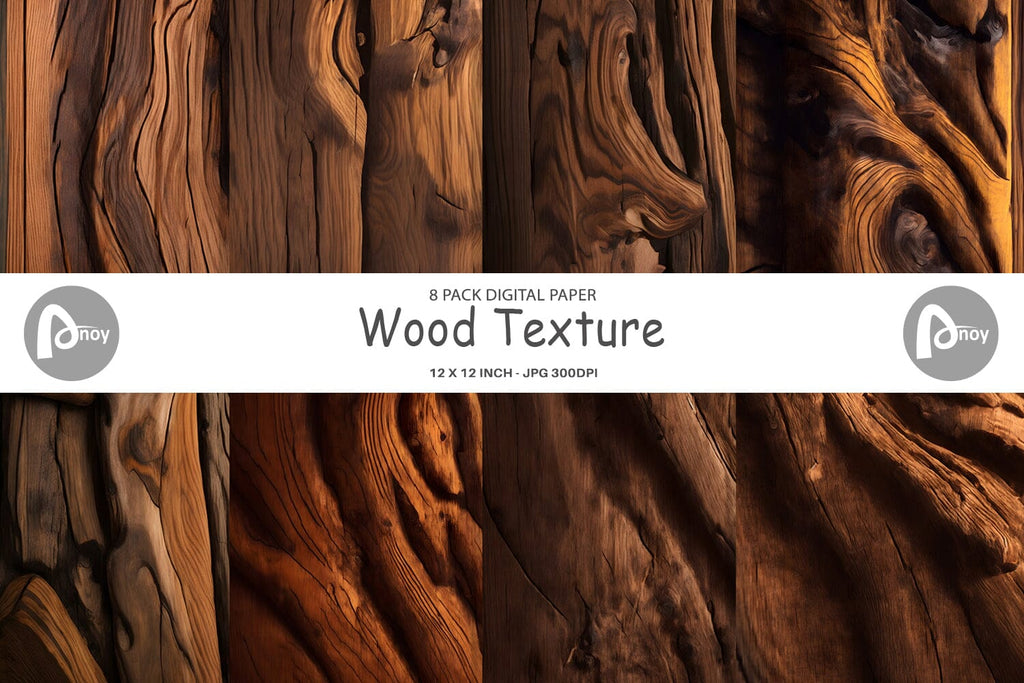 Digital Paper Wood Texture - So Fontsy