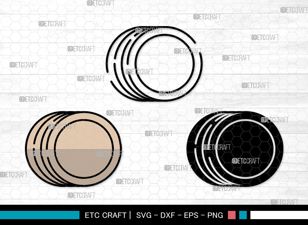 Dinner Plate Icons Color, Dinner Plate Svg, Plate Svg, Dinner Plates ...