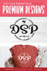Direct support professional svg, a DSP svg heart for crafters - So Fontsy