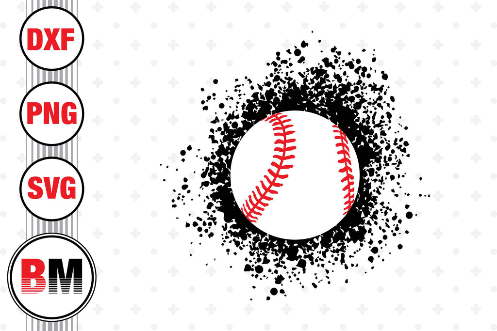 Dirt Baseball SVG, PNG, DXF Files - So Fontsy