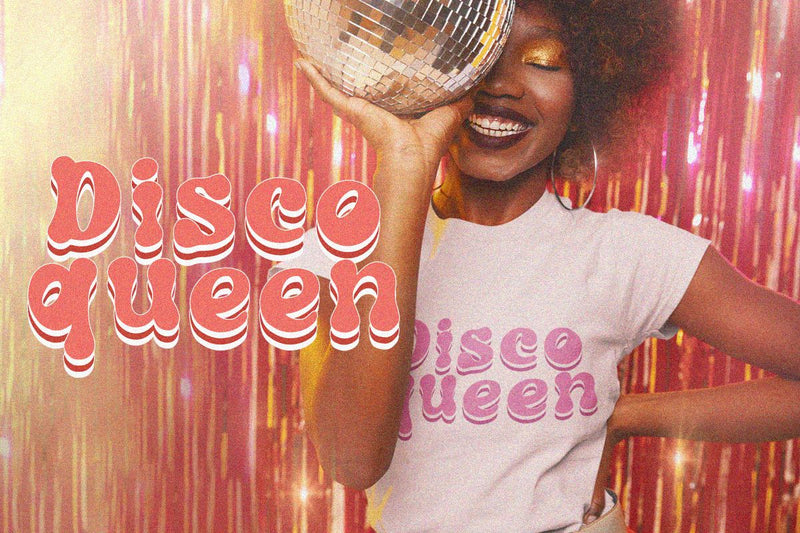 Disco Night, Retro Font - So Fontsy