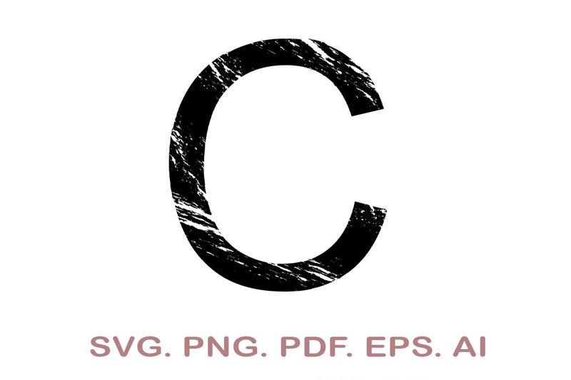 Distressed font SVG, Grunge alphabet svg, Distressed alphabet, Letters ...