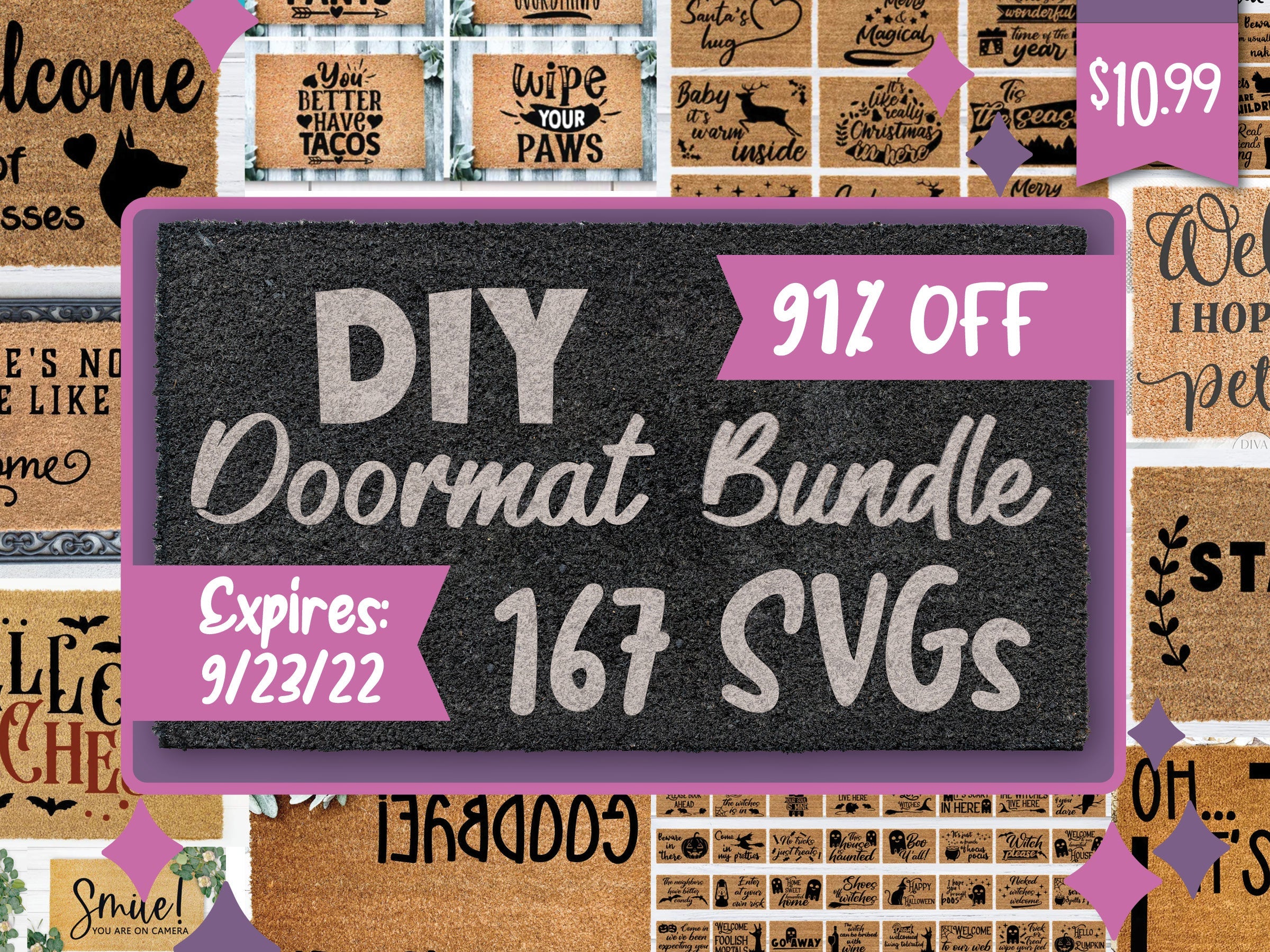 DIY Doormat Bundle - So Fontsy