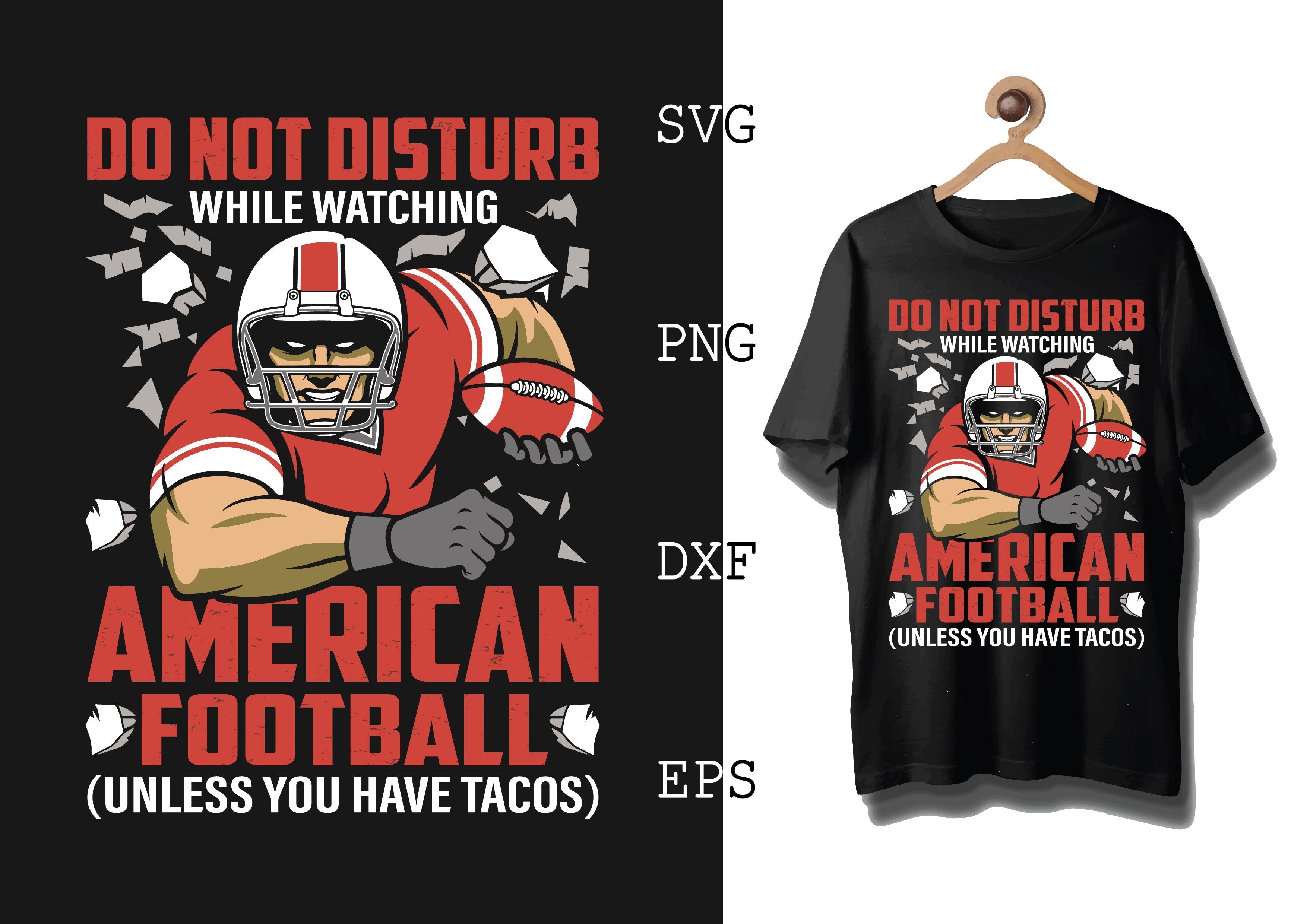 Do not Disturb While Watching American Football Svg, Football Season ...