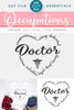 Doctor svg, Physician svg, MD svg - So Fontsy