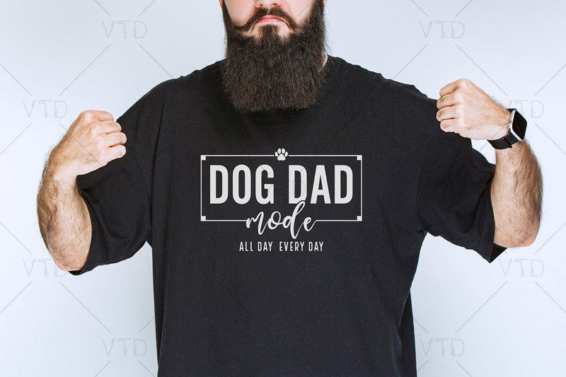 Dog Dad Mode Svg Png Files, Paw print svg, Love dogs png, Pet Svg, Pet ...