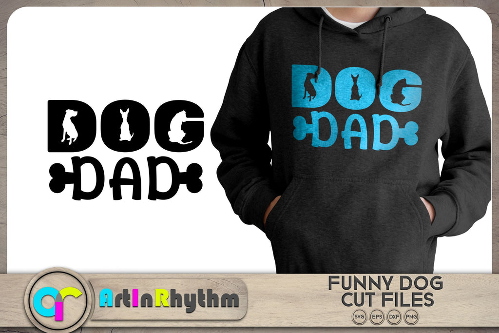 Dog dad svg / Fur dad SVG / Fur parent SVG - So Fontsy