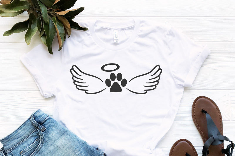 Dog Memorial Svg, Dog Remembrance Svg, Paw Svg, Dog Svg, Svg - So Fontsy