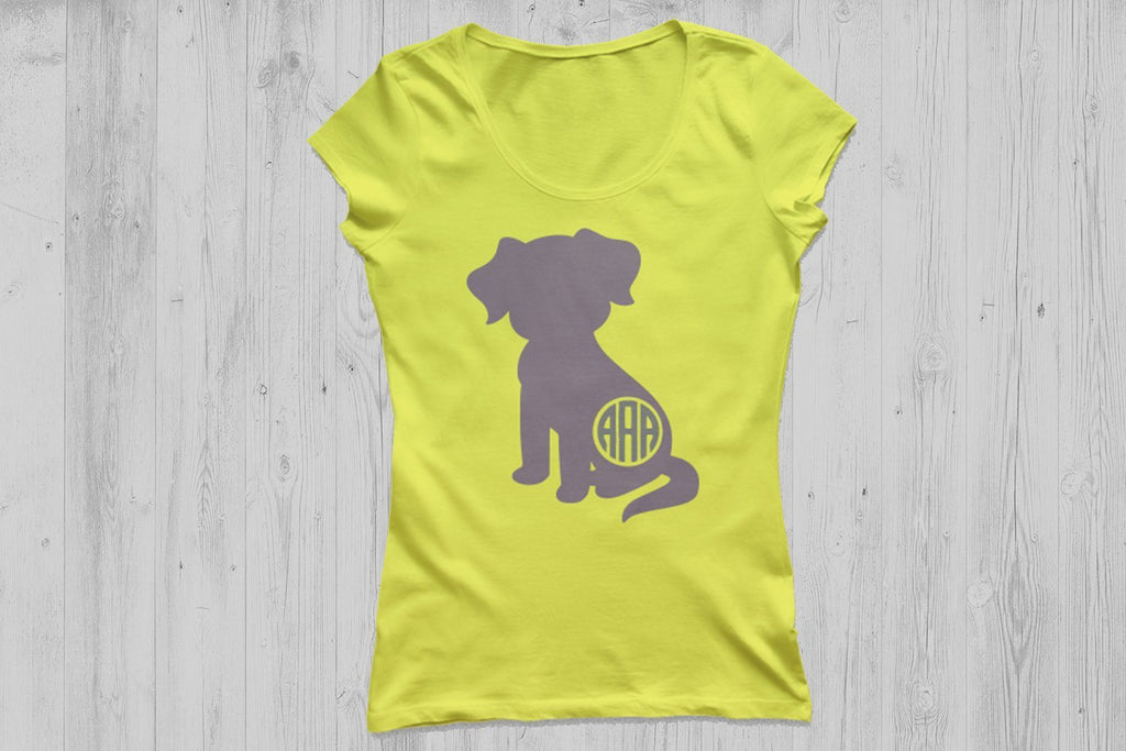 Dog Monogram| Dog SVG Cut Files - So Fontsy