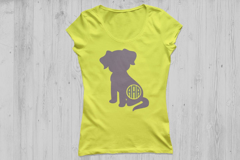 Dog Monogram| Dog SVG Cut Files - So Fontsy
