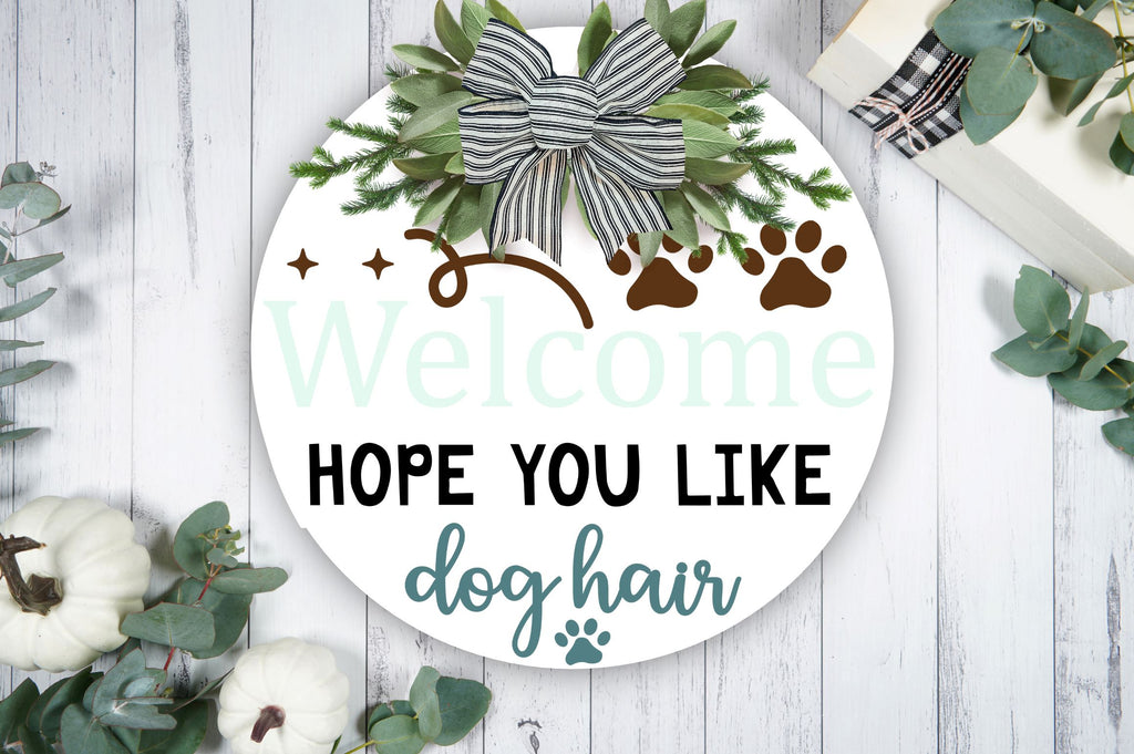 Dog Round Sign Svg Bundle - So Fontsy