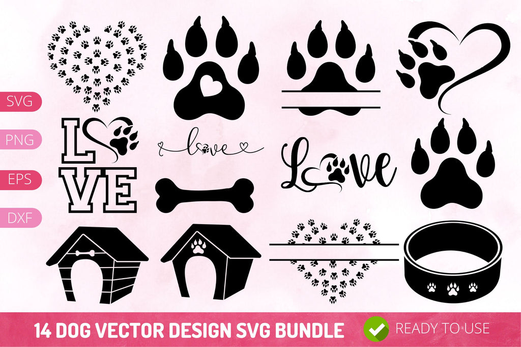 Dog Vector SVG Bundle - So Fontsy
