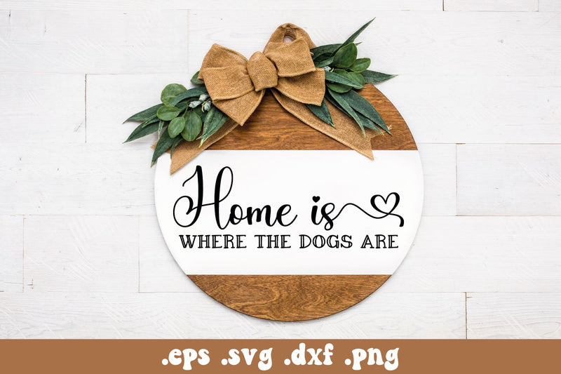 Dog Welcome Sign Bundle - So Fontsy