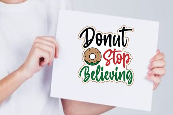 Donut Stop Believing - So Fontsy