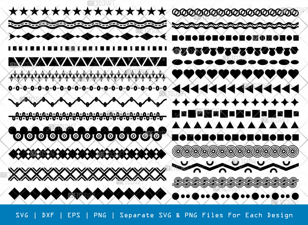 Dotted Line SVG, Dotted Line Silhouette, Zig Zag Line Svg, Star Line ...