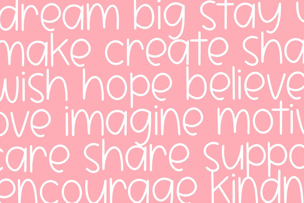 Dream Chaser - Cute Handwritten Font - So Fontsy