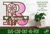 Dreamcatcher monogram letter R SVG cut file - So Fontsy