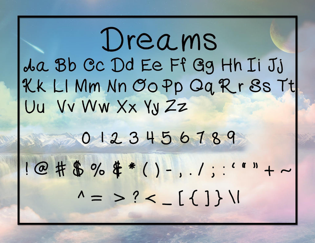 Dreams - So Fontsy