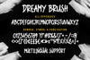 Dreamy Brush - So Fontsy