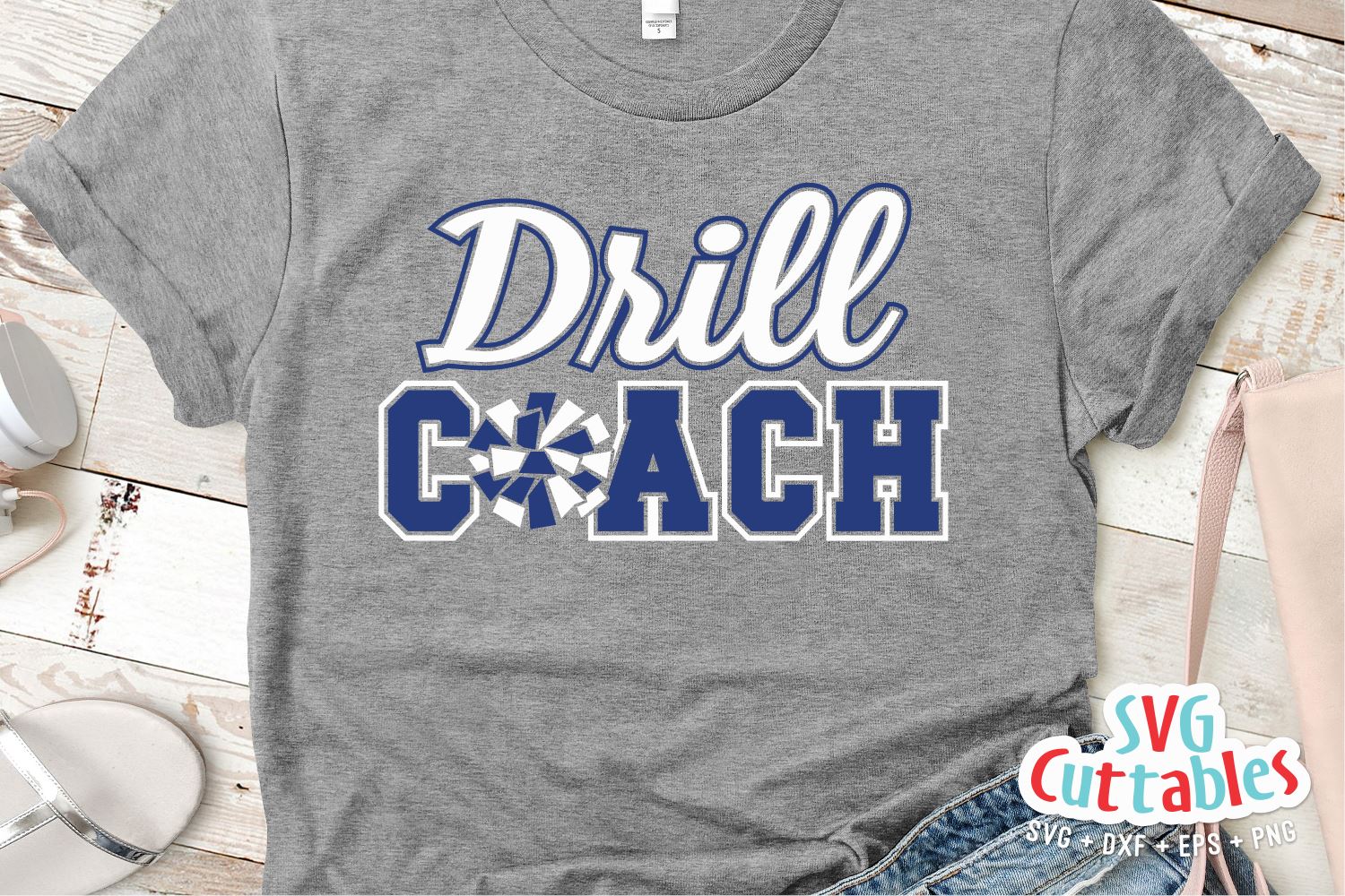 Drill Coach svg - Drill Team Cut File - Drill Team svg - eps - dxf - p ...