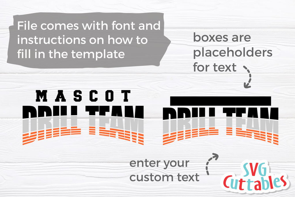 Drill svg - Drill Team Cut File - Drill Template 002 - svg - eps - dxf ...