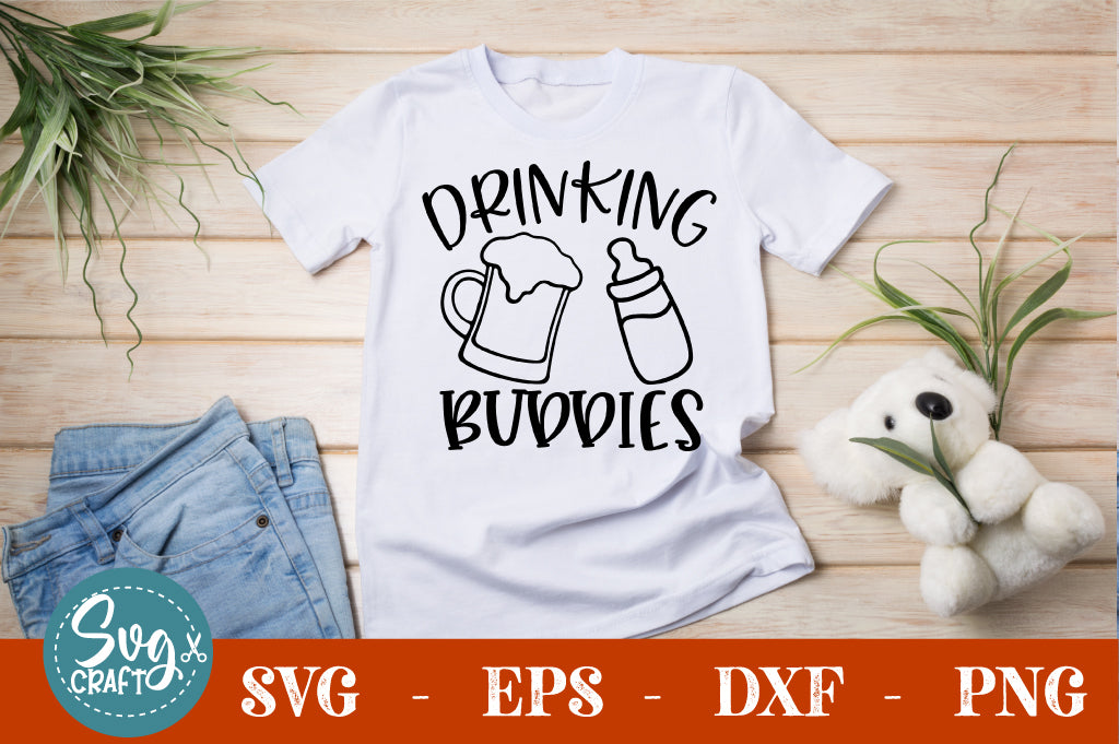 drinking buddies SVG cut file - So Fontsy