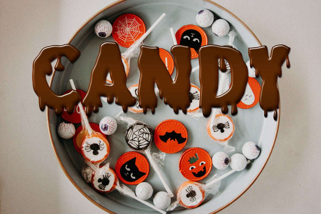 Dripping Zombie Halloween Font - So Fontsy