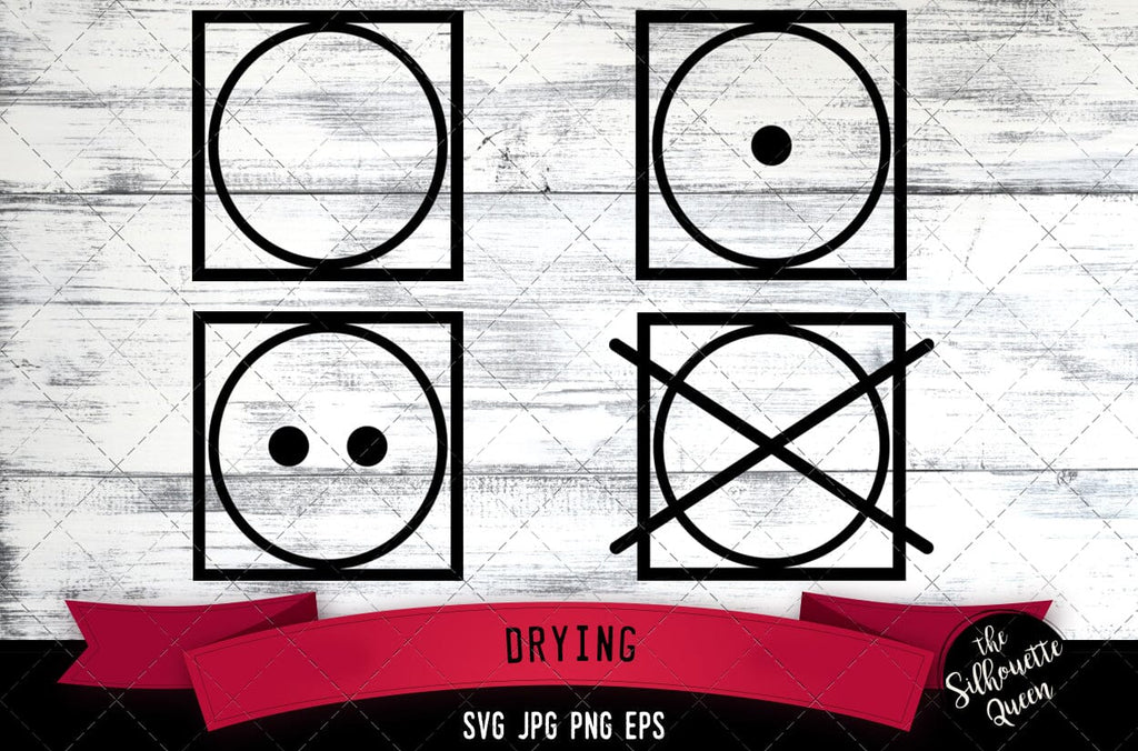 Drying Icon SVG -Vector Symbol Commercial & Personal Use- Cricut,Silho ...